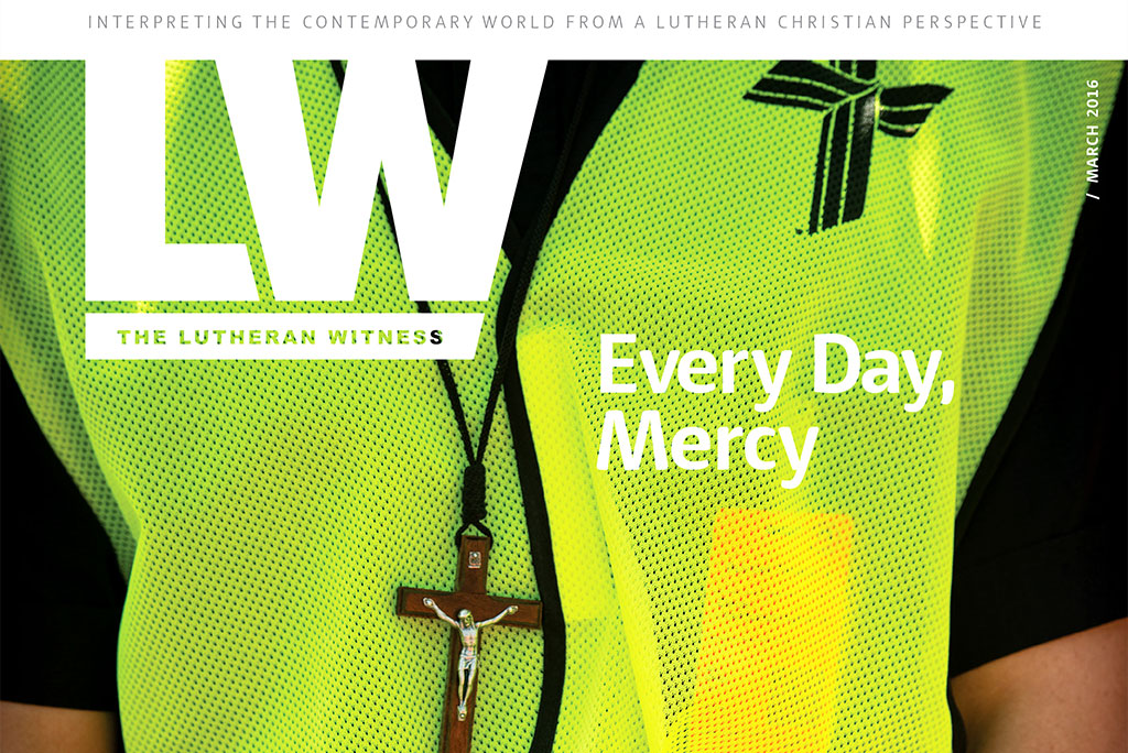 In March's 'Lutheran Witness'