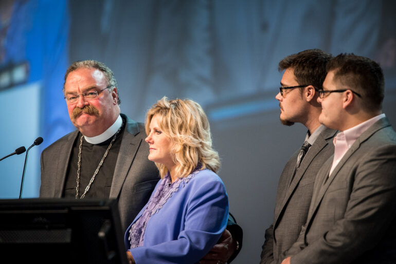 Harrison responds to re-election