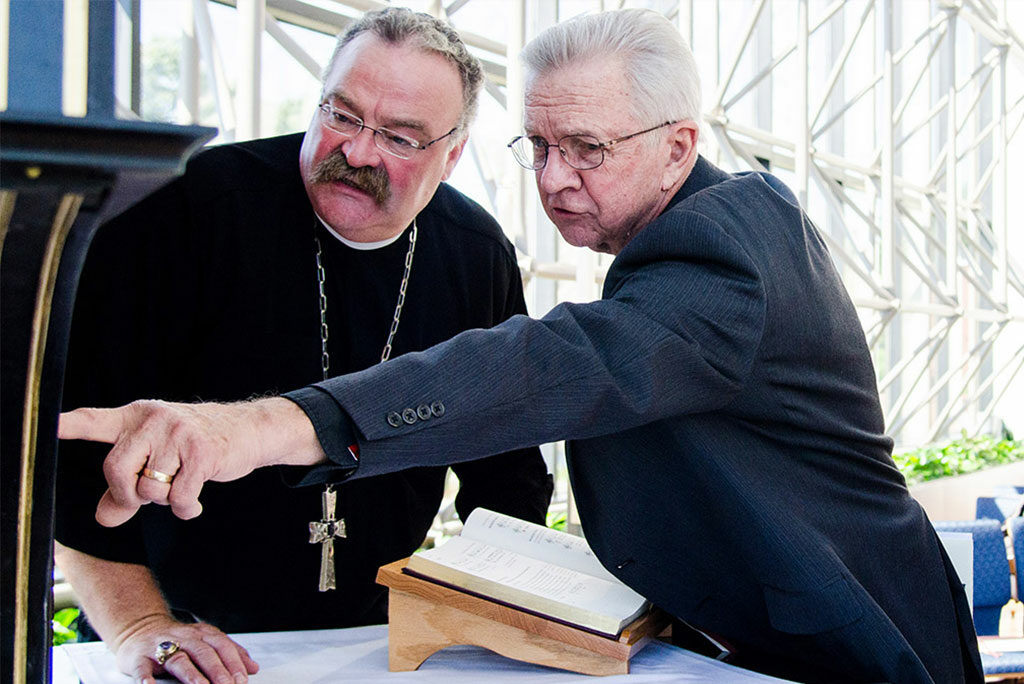 Cranach Reformation Altar reproduction installed at International Center