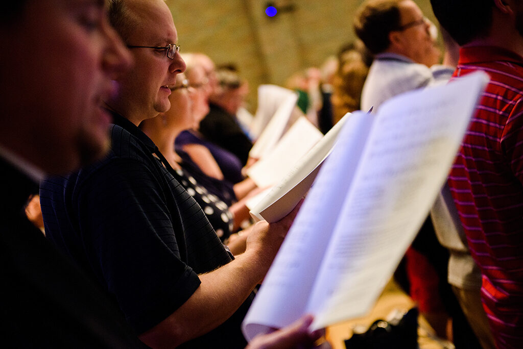 Two settings of Luther's Divine Service premiere at LCMS Worship Institute