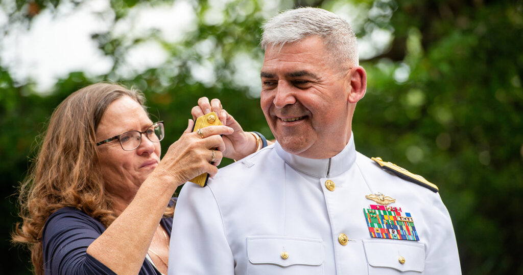 Chaplain Gregory Todd promoted to rear admiral in Washington, D.C.
