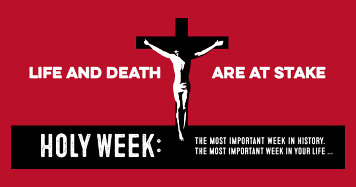 A Holy Week message from President Matthew Harrison
