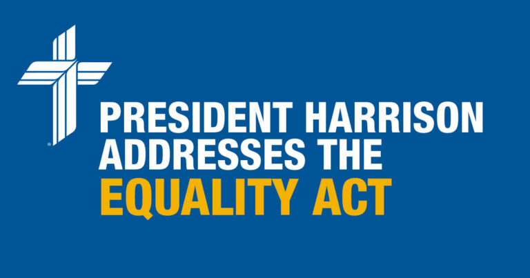 LCMS President's statement on the Equality Act