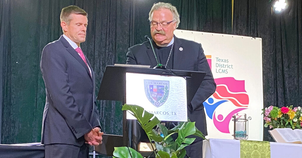 Texas District re-elects Newman