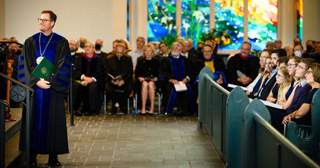 Egger installed as 11th president of Concordia Seminary, St. Louis