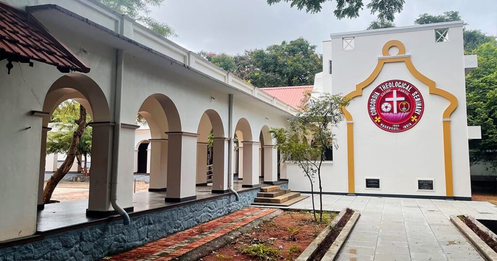 Rebuilt seminary dedicated in Nagercoil, India