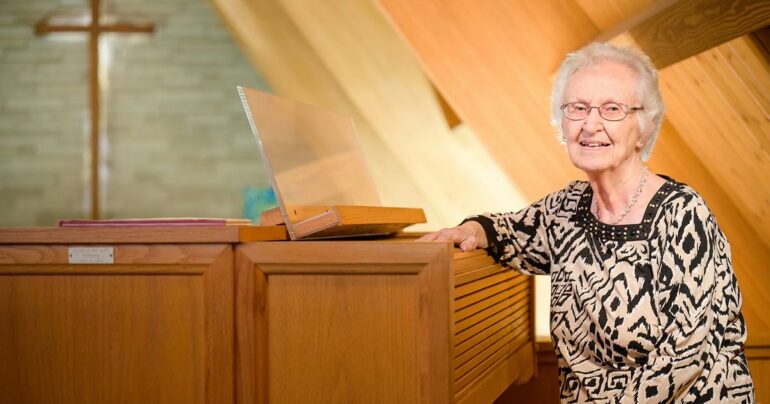 'A way to serve': Organist honored for 70 years at same congregation